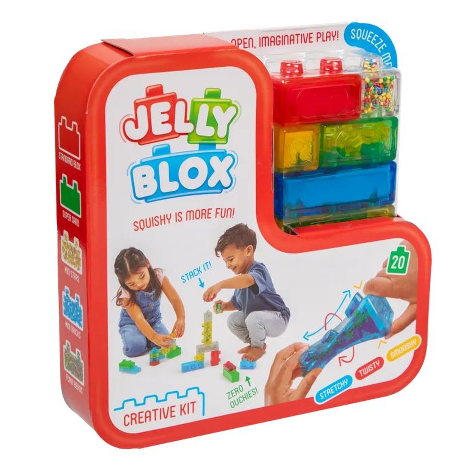 Конструктор Goliath - Jelly Blox - Мягкие, эластичные блоки, 20 эл. -7833567
