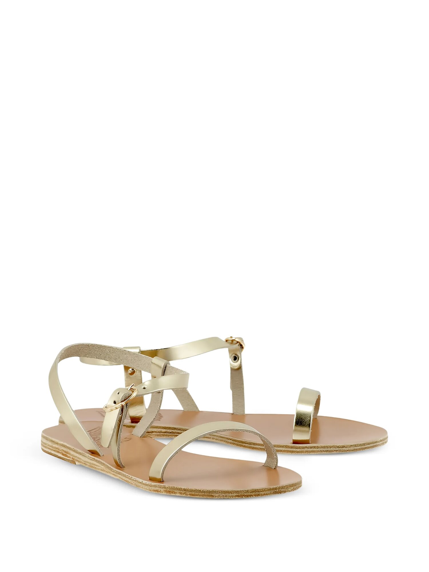 Сандалии Ancient Greek Sandals, размер 42, металлик — фото 1