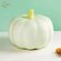 Pumpkin Shape Candy Dish, Green Plastic Storage Container for Snacks and Candies...