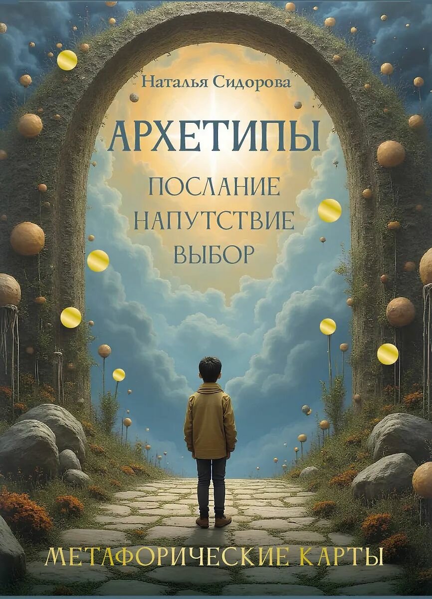 Книга по психологии АСТ "Архетипы: послание, напутствие, выбор. Метафорические карты" Сидорова Н. В, 2025 год