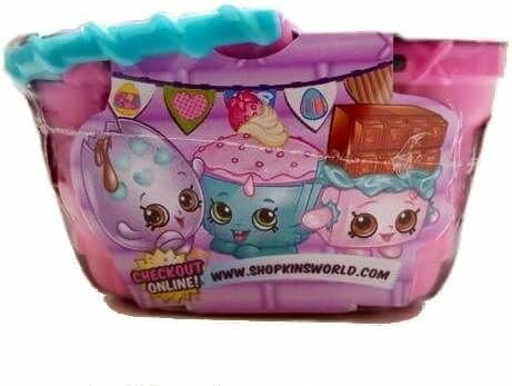 Коллекционные фигурки Shopkins в пасхальной корзине - 2 миниатюрных персонажа