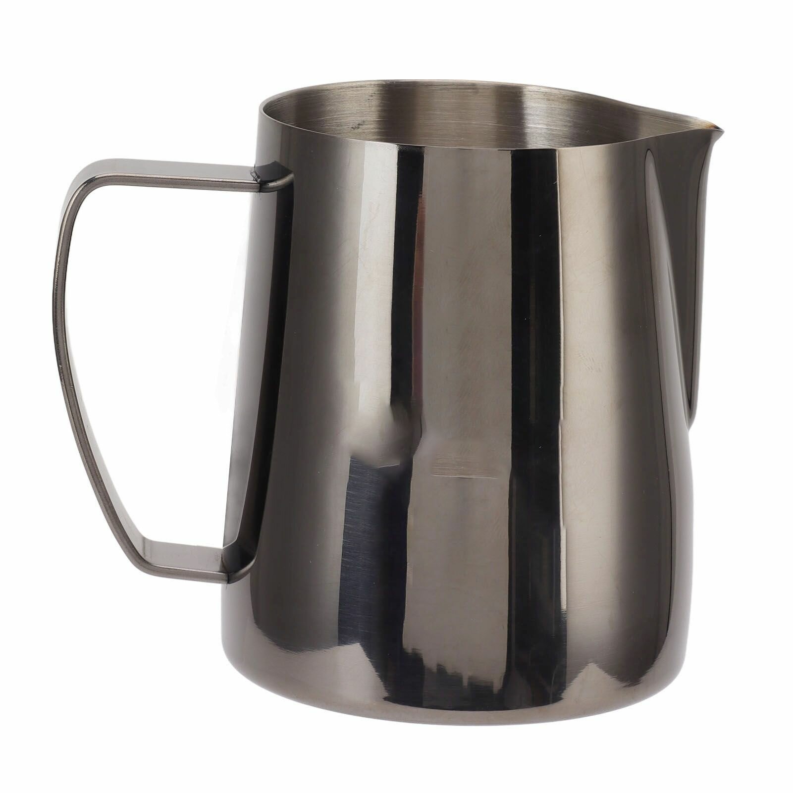Кофейный кувшин для взбивания молока из нержавеющей стали 304, с дозатором и дизайном для латте-арта