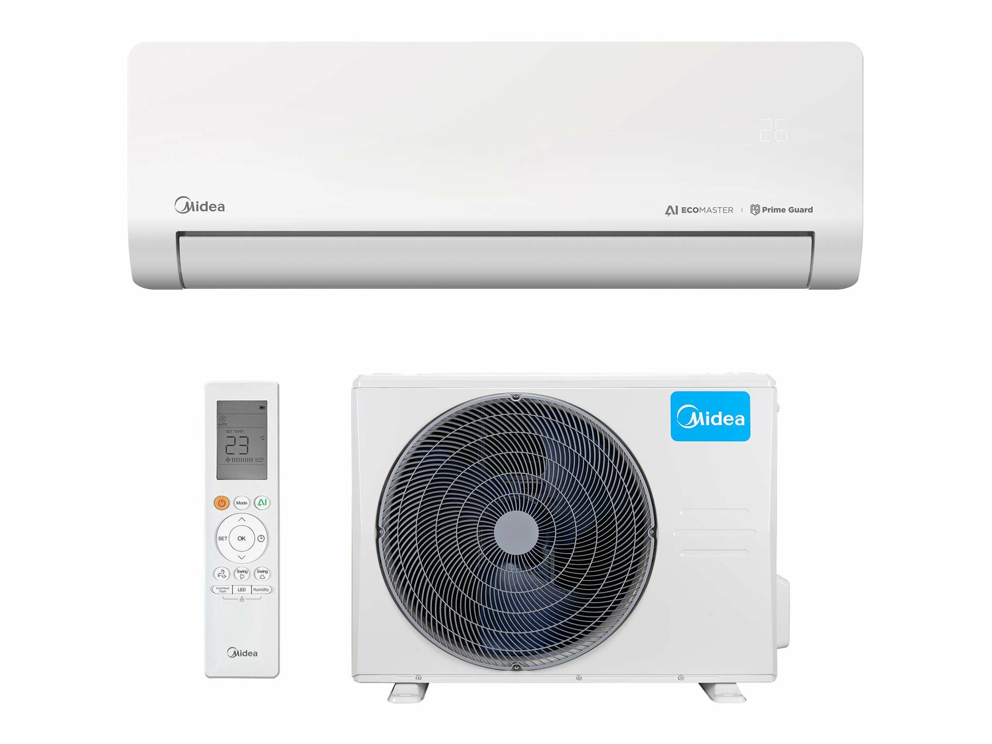 Сплит-система Midea Easy Inverter MSES1S-07FRN8G1/MOES1-07FRN8G1, белый