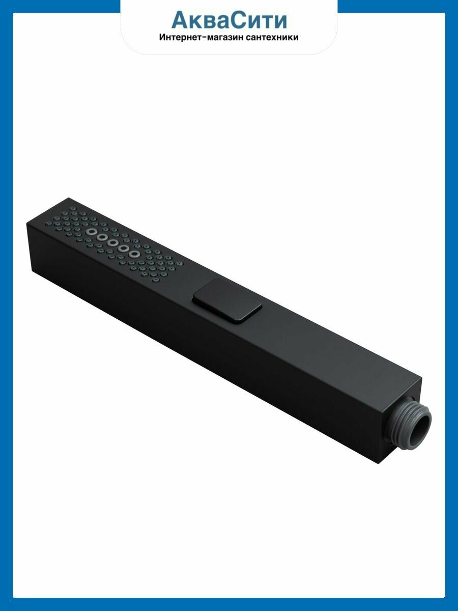 Душевая лейка Allen Brau Infinity 5.21A22-31 черный матовый
