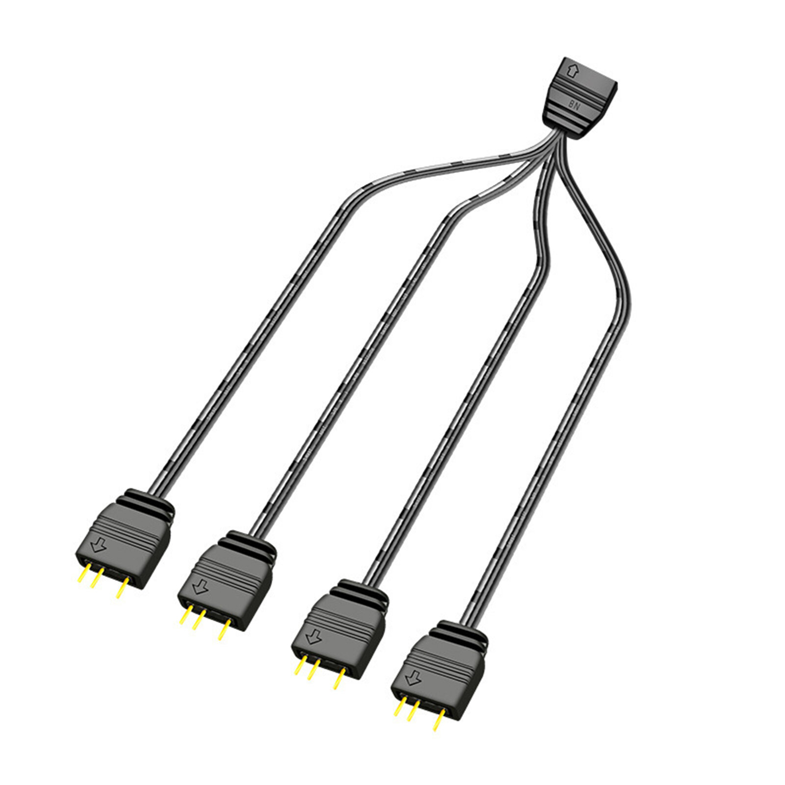 ARGB 5V 3Pin удлинительный кабель адаптер 33cm 1 к 4