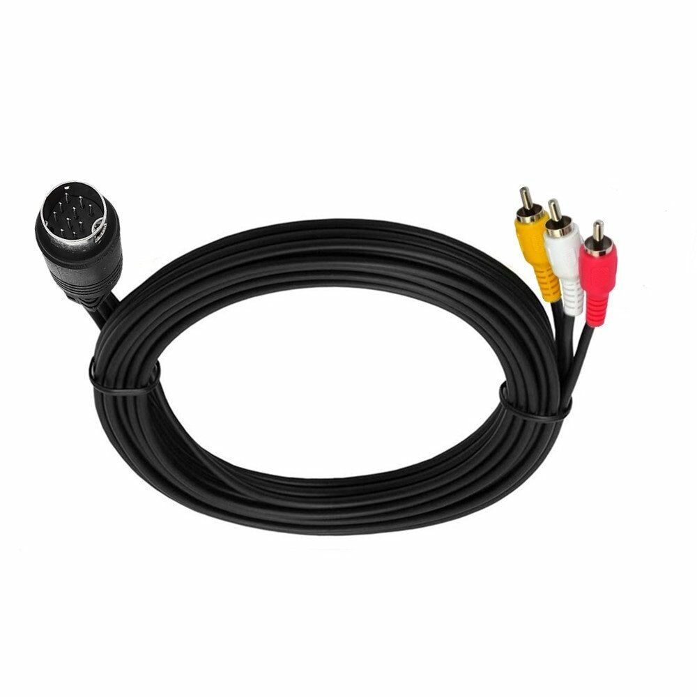 Кабель S-Video на 3RCA обеспечивает четкость и широкую совместимость устройств