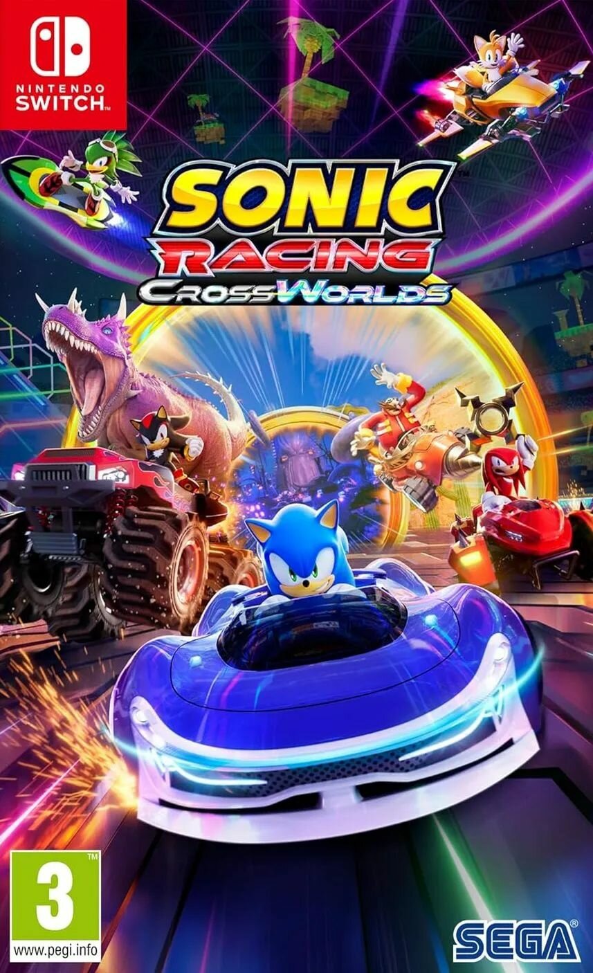 Sonic Racing Crossworlds (русские субтитры) Nintendo Switch