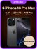 Смартфон Apple iPhone 16 Pro Max Black Titanium OLED, экран 6,9" 256ГБ, Face ID