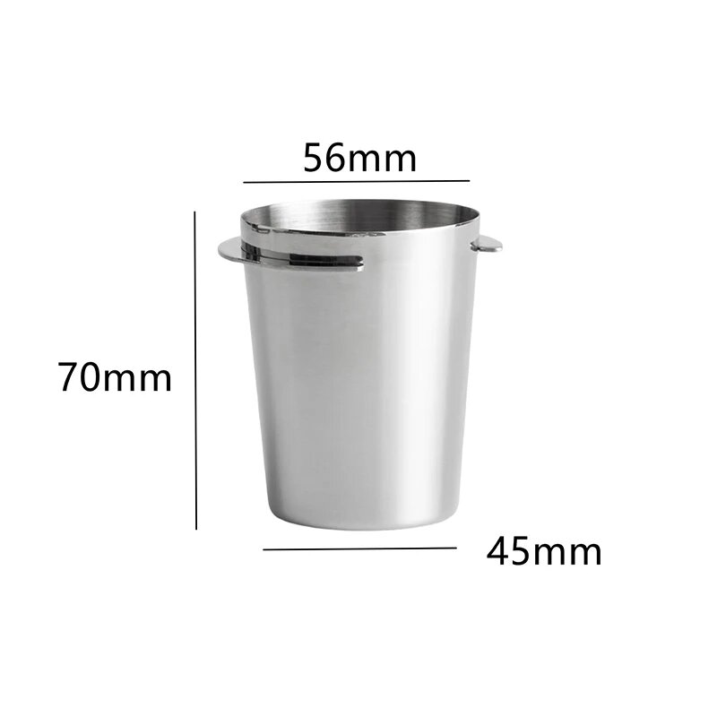 Дозирующая чаша для кофе из нержавеющей стали, Silver-58mm