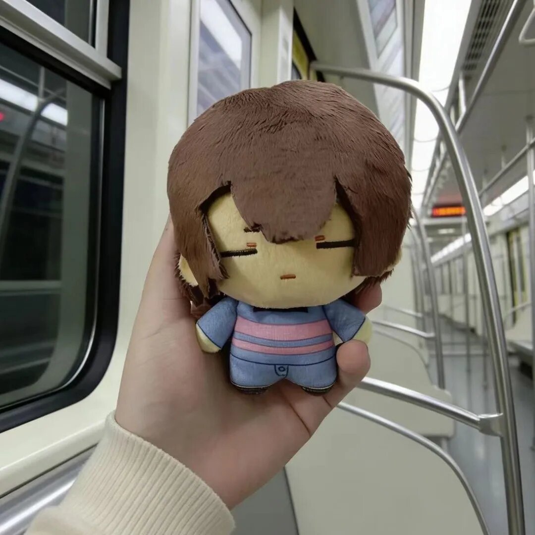 Плюшевая кукла Undertale Frisk 10 см