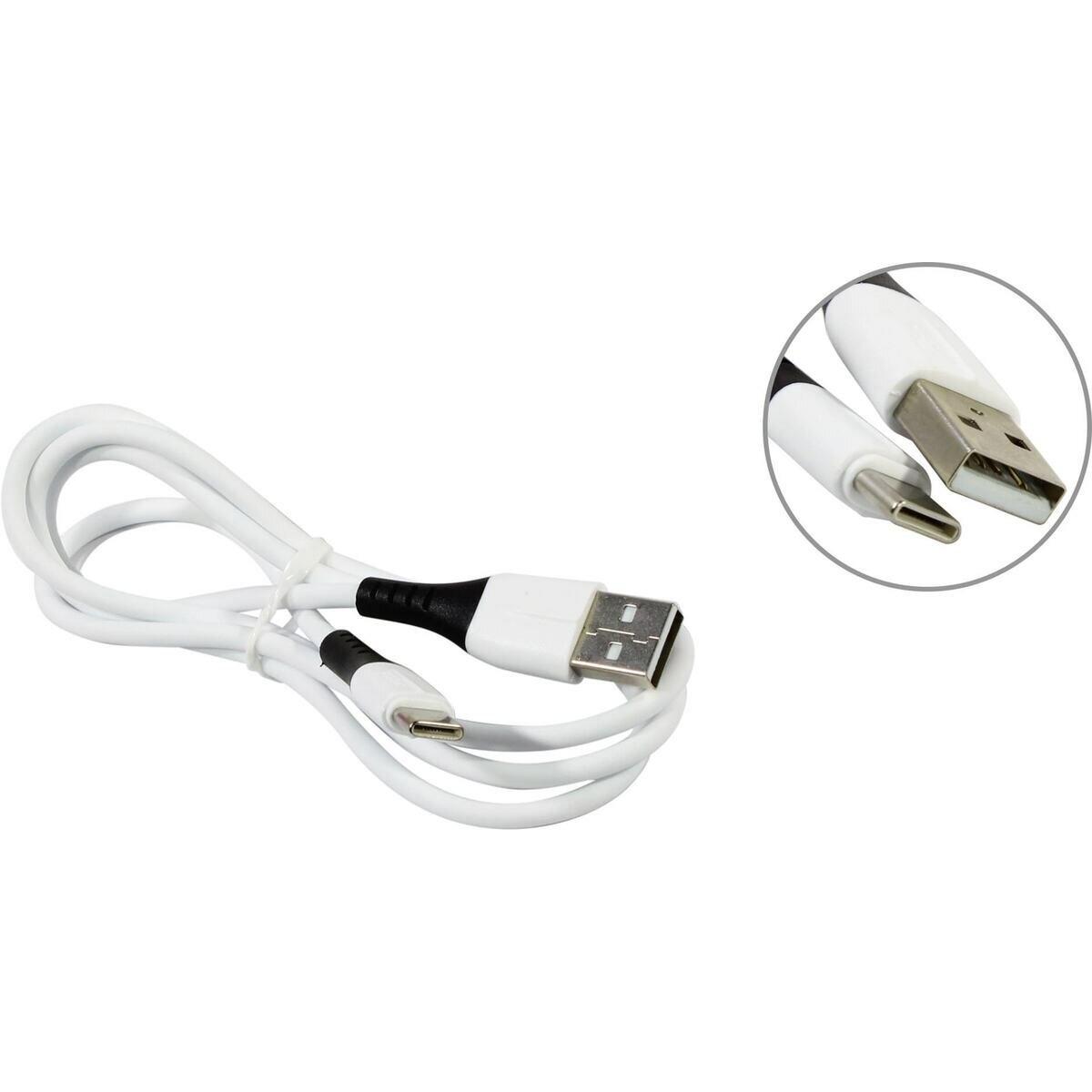 Hoco X82 White 768582 Кабель USB AM-- USB-C 1м