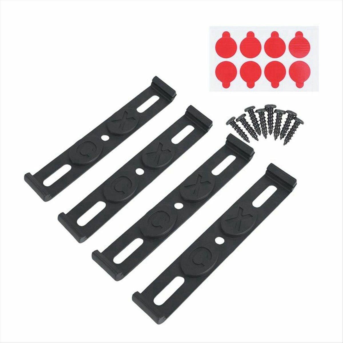 Крепление Номерного Знака 4PC, Устойчивая К Погодным Условиям, Безрамочная Рамка Номерного Знака