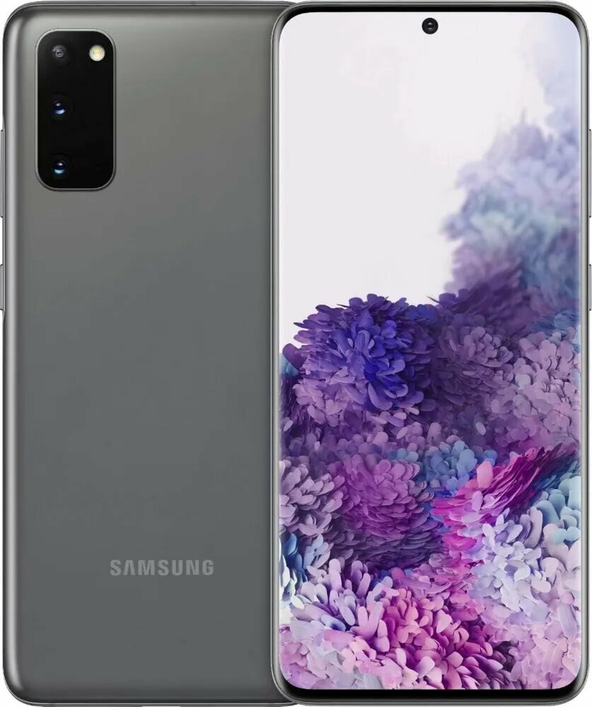 Восстановленный Samsung Смартфон Samsung Galaxy S20 Global 8/128 ГБ, серый