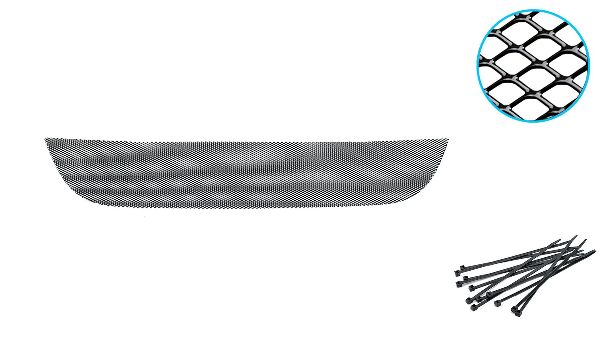 Защитная сетка радиатора для CITROEN C4 (Хэтчбек) 2011-2016 (II), низ, 1шт