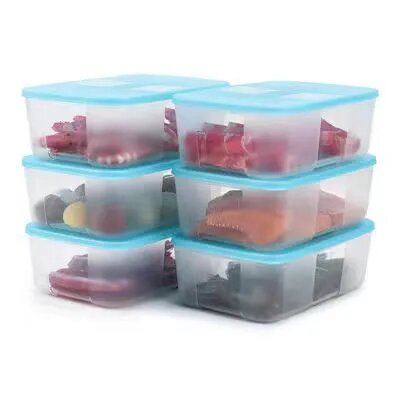 Tupperware Контейнер пищевой, 1700 мл, 6 шт, контейнеры пищевые