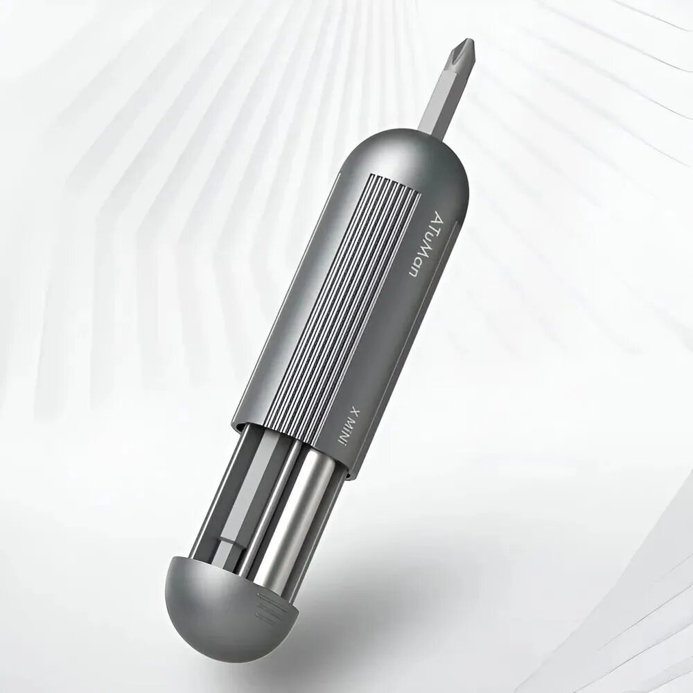 Карманная отвёртка с набором бит ATuMan X-mini Screwdriver Set 6 in 1