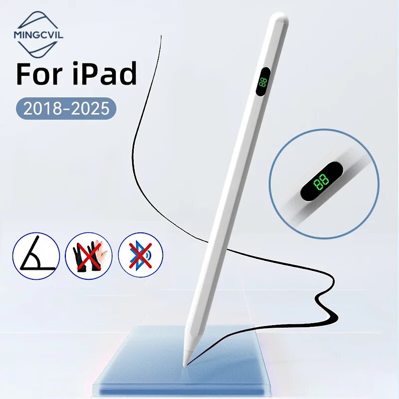 Стилус для iPad MINGCVIL White 2018-2025