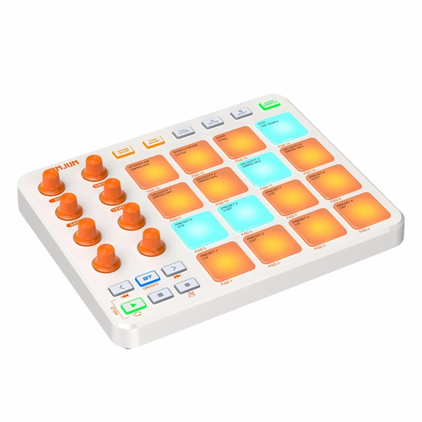 Миди-плеер с небольшой задержкой для создания музыки