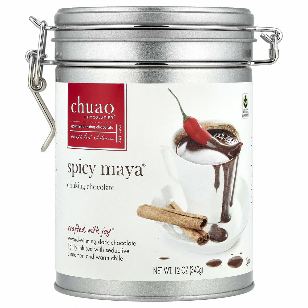 Chuao Chocolatier, пищевой шоколад, Spicy Maya®, 340 г (12 унций)