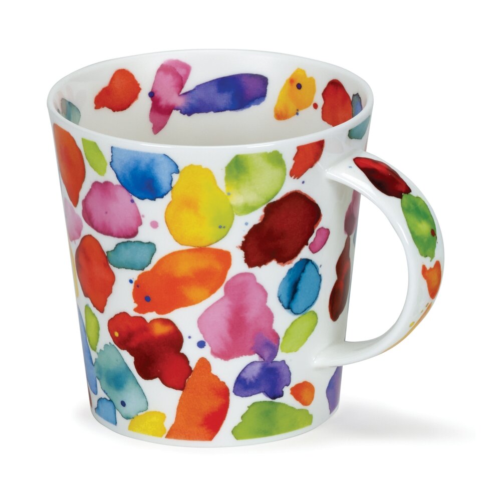 Кружка Dunoon Cairngorm Blobs! Red Mug 78592426