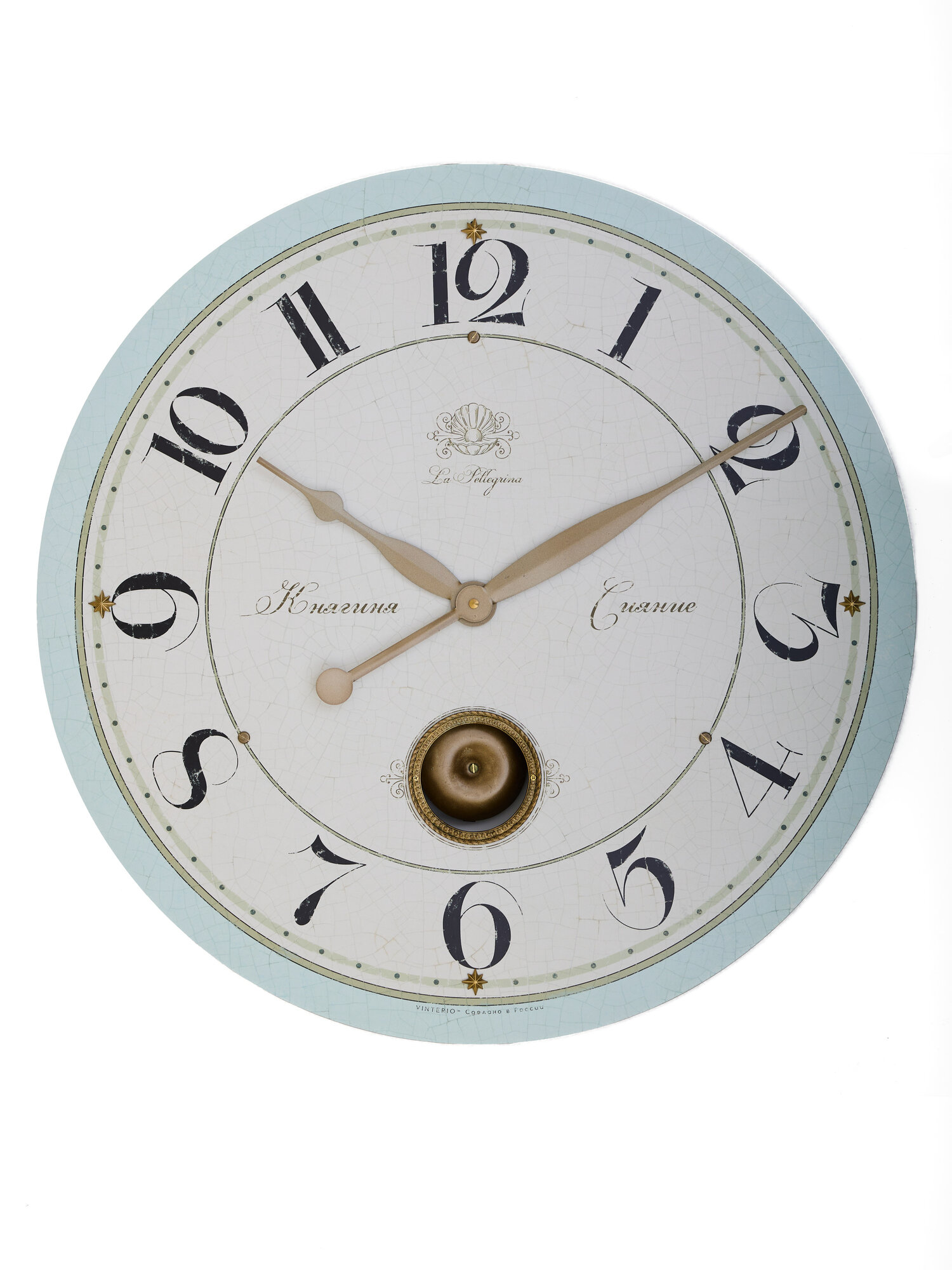 Интерьерные часы "Княгиня Сияние" от винтерио, кварцевые, с маятником, МДФ