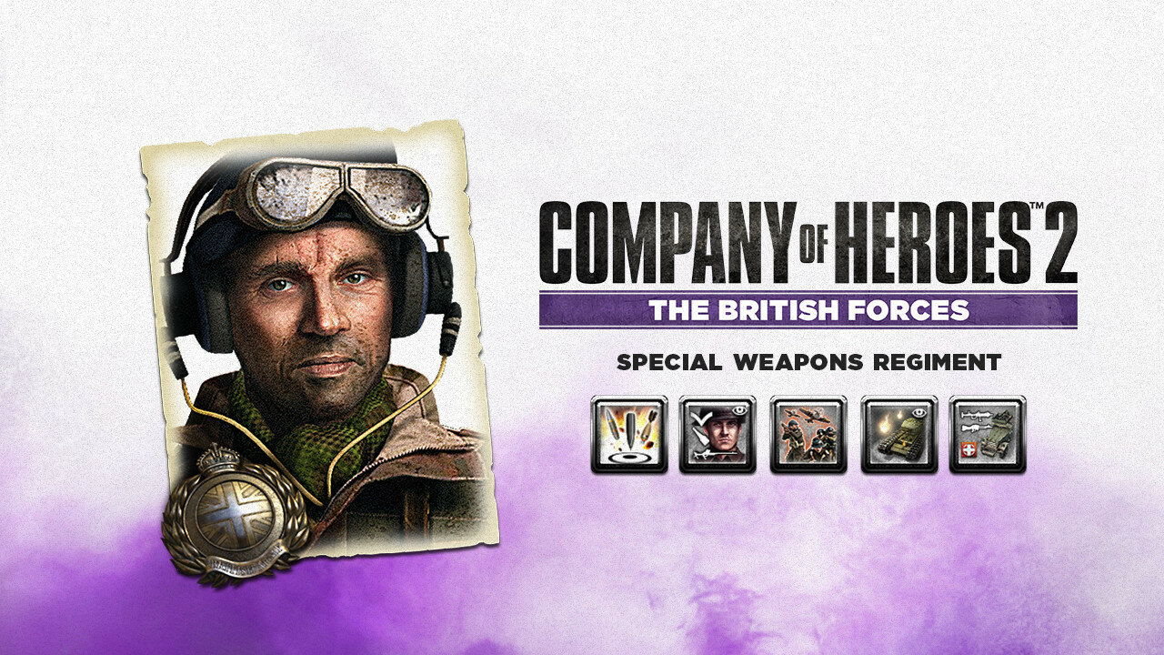 Company of Heroes 2 - British Commander: Special Weapons Regiment DLC Steam Ключ