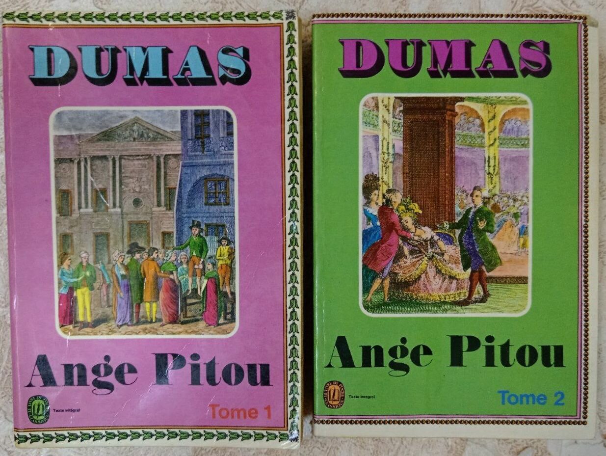 Александр Дюма Анж Питу (комплект из 2 книг) / Dumas Ange Pitou (Tome 1, 2)