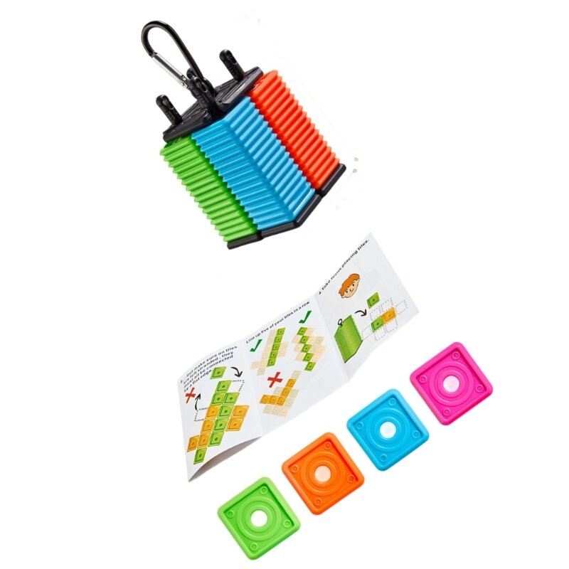 Портативная Стратегическая Шахматная игра "Пять в ряд", Настольная Игрушка, Подходящая Для Путешествий, Семейная Игра На свежем Воздухе 2-4 Игрока, Головоломка