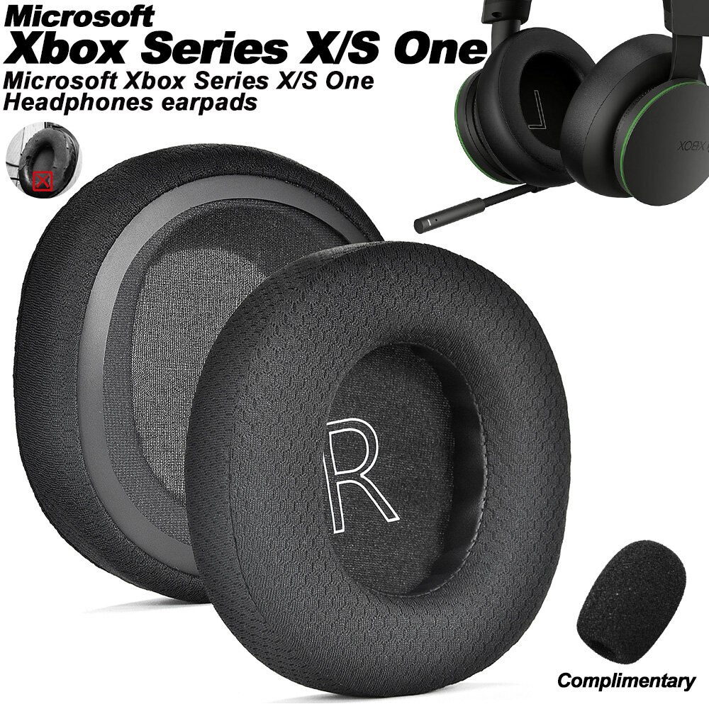 Амбушюры Microsoft Xbox Series X/S One PC для наушников