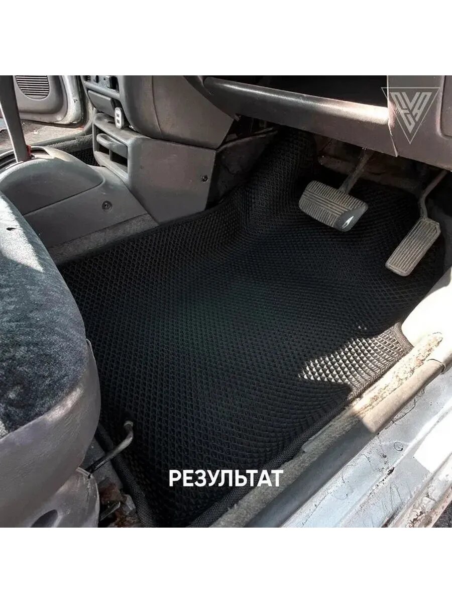 EVA коврики с бортами Nissan March K11 1992-2002 Ниссан Марч. Ева ковры с бортиками
