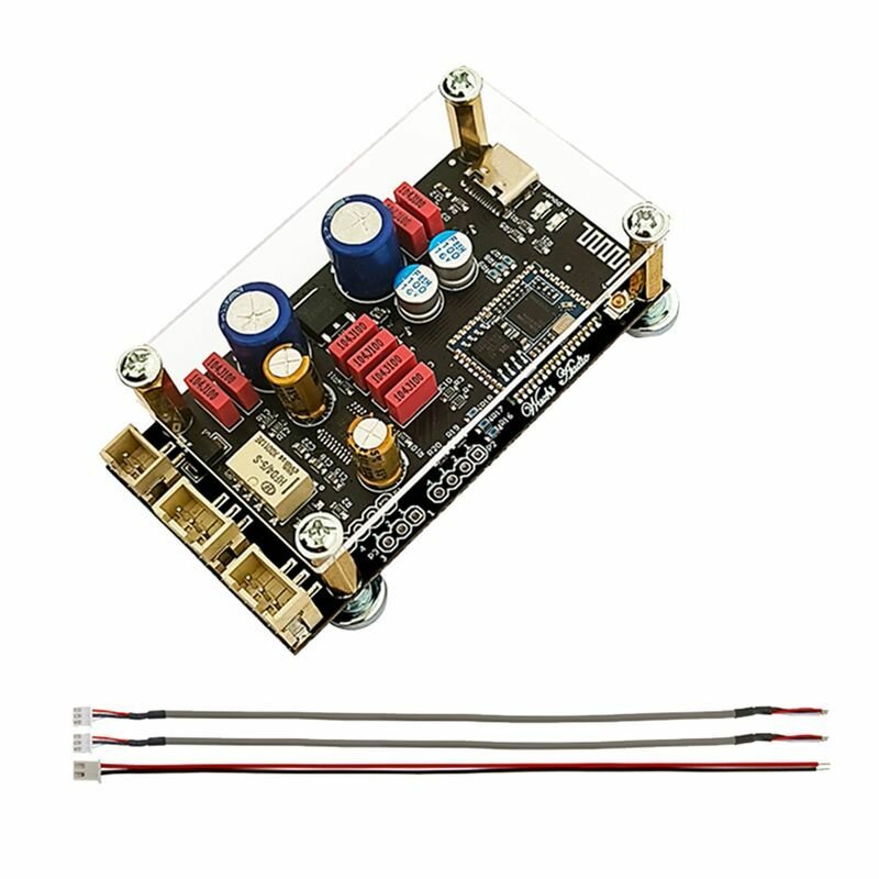 Плата декодирования звука Bluetooth 5.1 без потерь ZK-QCC Qualcomm QCC5125, плата аудиодекодера APTX LDAC