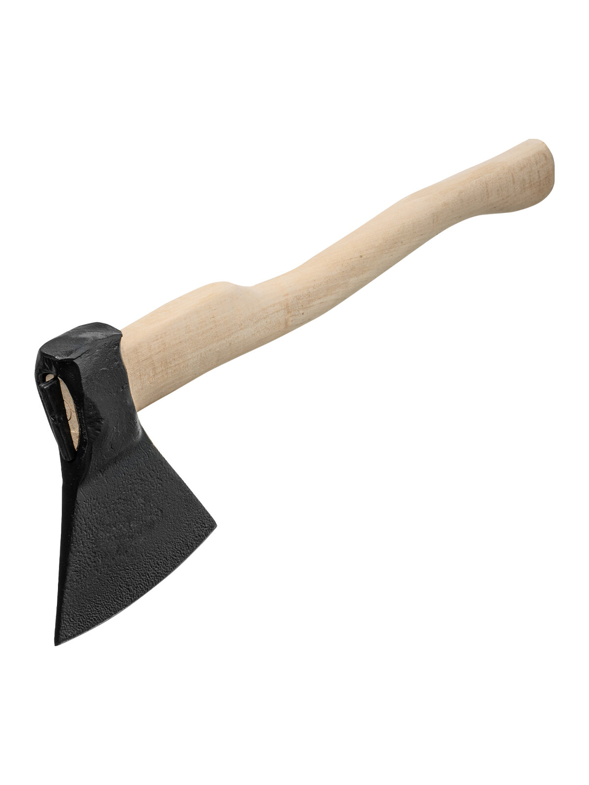 Топор-колун для дров кованый, 1350/1600 г, закаленная сталь 60Г, деревянное топорище, 500 мм, в сборе, 21846