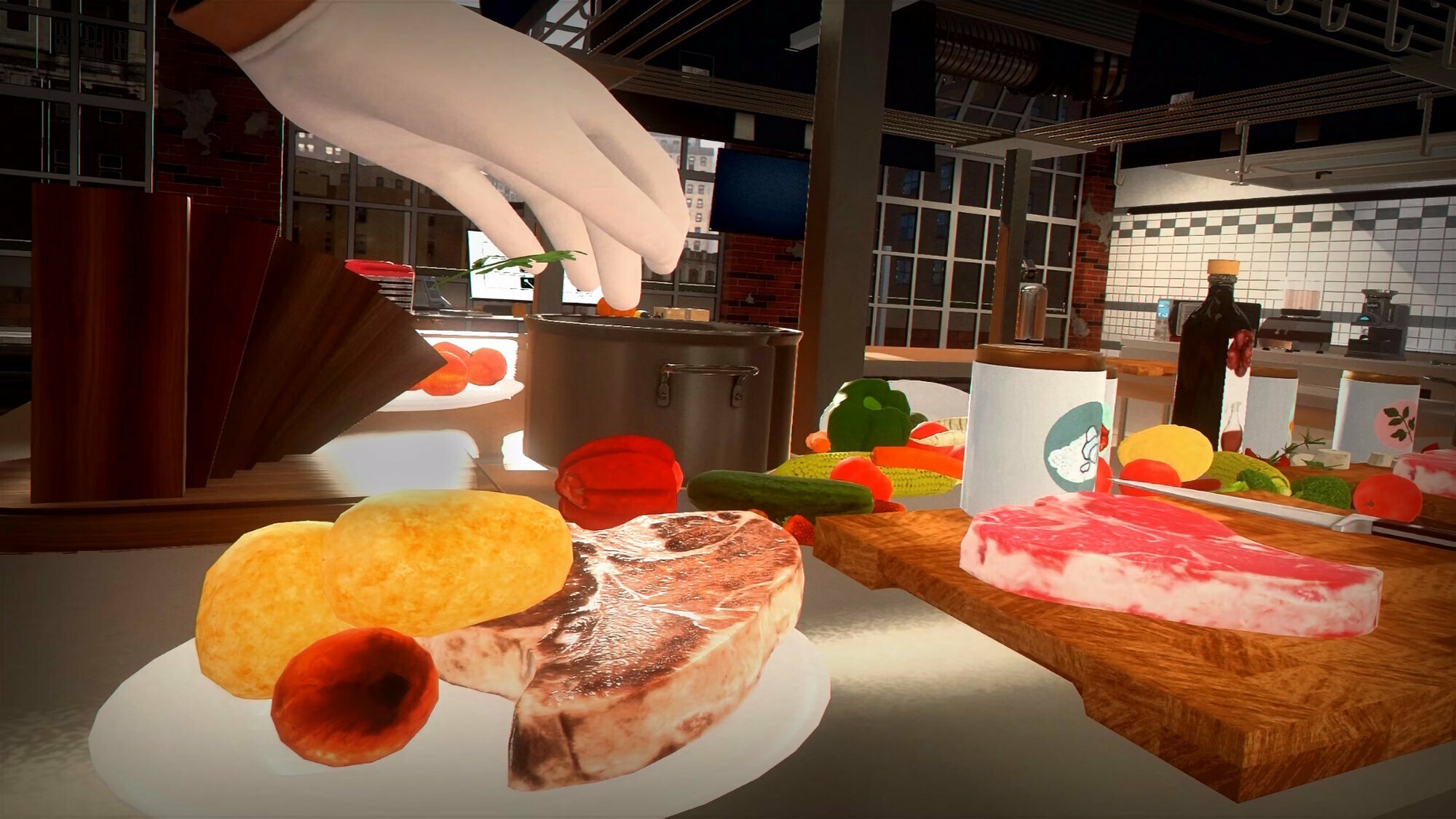 Игра Cooking Simulator VR для PS4 и PS5, русские субтитры | PS4/PS5