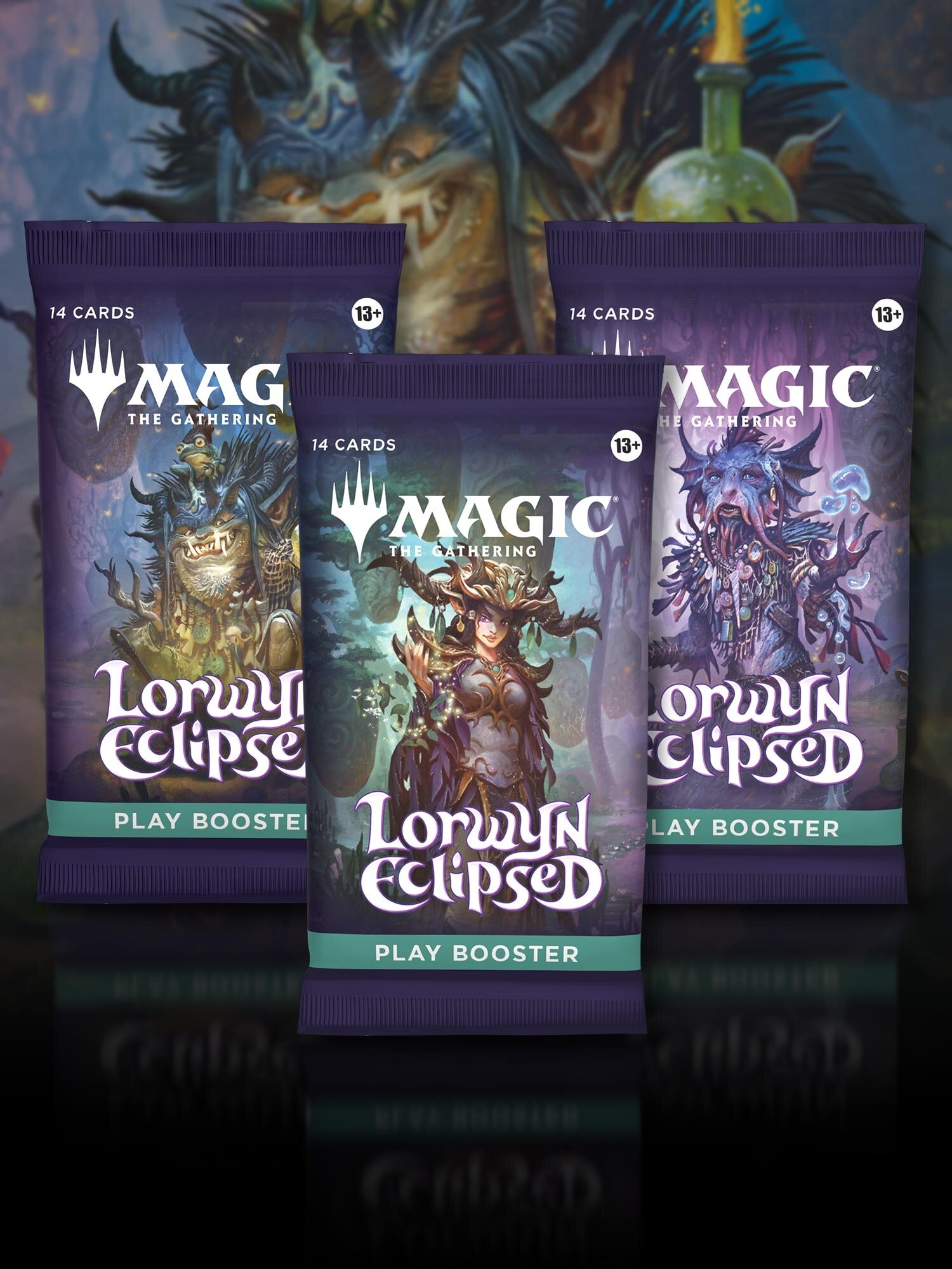 MtG: Lorwyn Eclipsed - набор из 3 Play бустеров