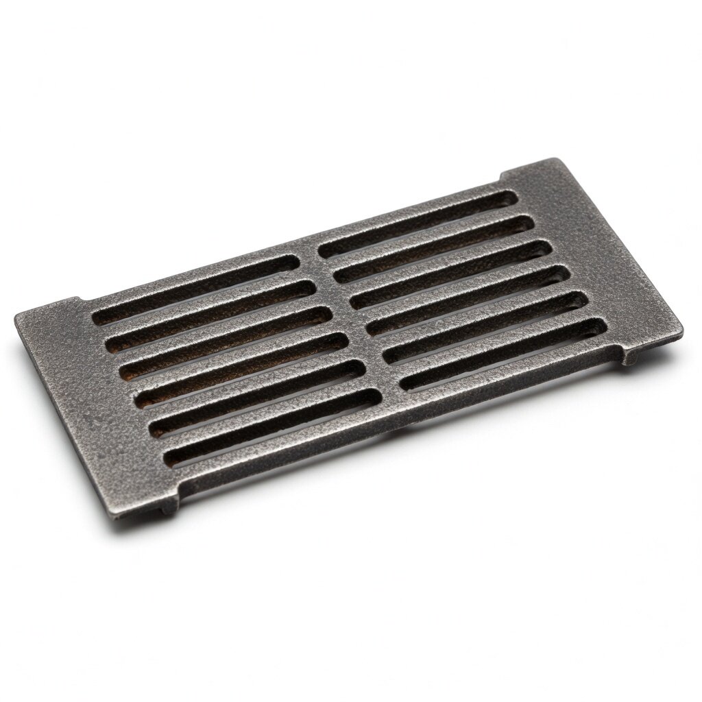 Колосник Везувий, чугун, для камина и печи, цвет черный, 28 см х 11,5 см