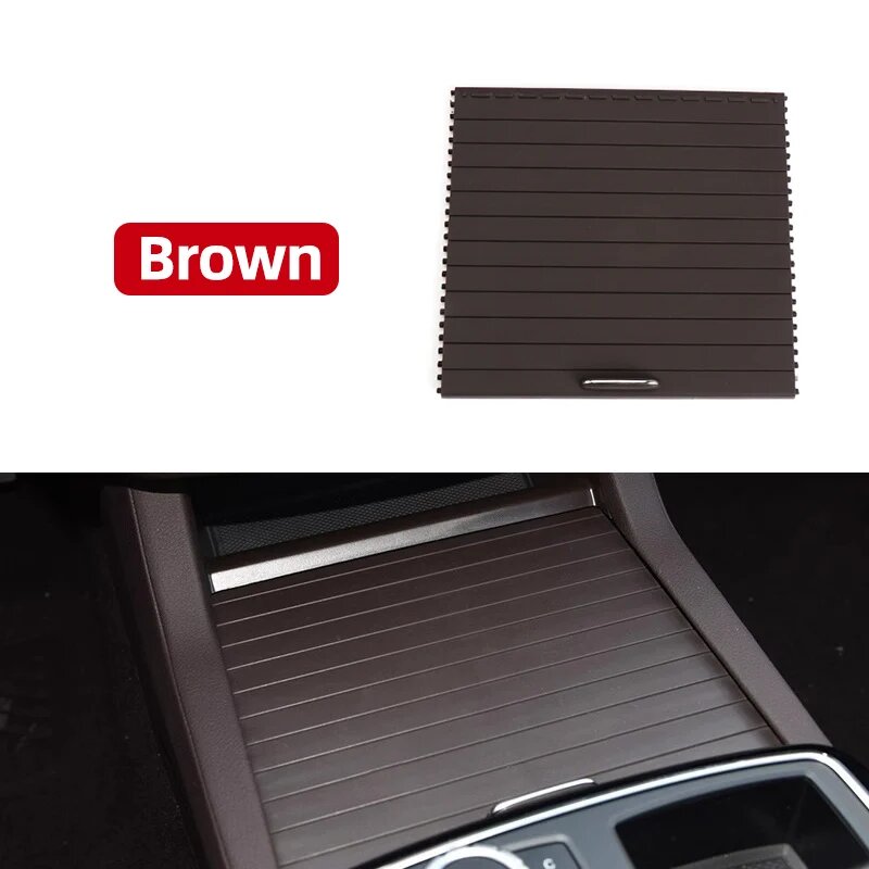 Роликовая штора в центральную консоль Mercedes Benz Brown