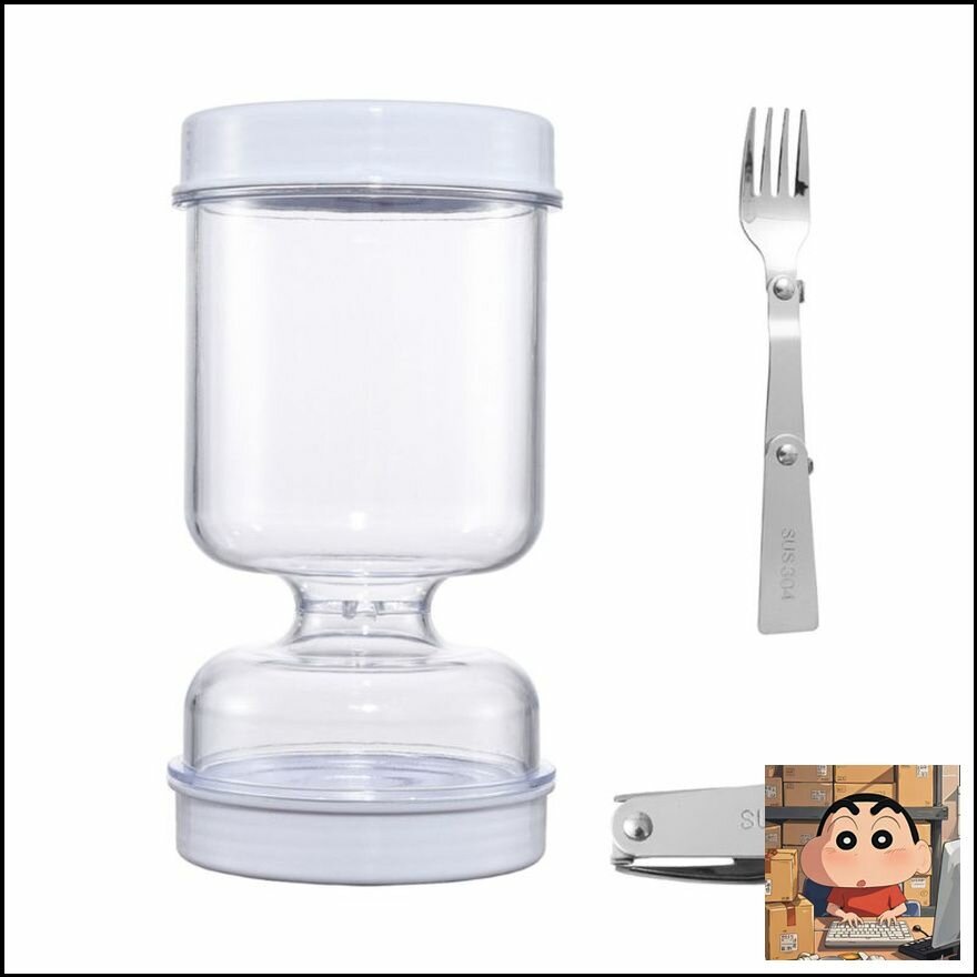 Банка для солений с разделением сухого и влажного, контейнер для огурцов в форме песочных часов