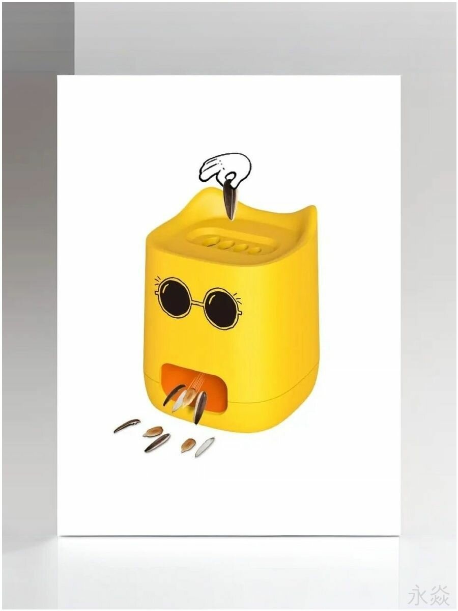 Прибор аппарат для чистки семечек автоматический; Автоматический очиститель семечек "Щелкунчик" Электрическая машинка для быстрой чистки семян без вреда для зубов!