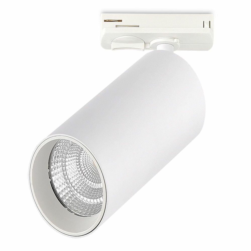 ST382.546.20. ST-Luce TRIAC Св-к трек. Белый LED 1*20W 4000K 1 800Lm Ra>90 24 IP20 DxH- 220V.