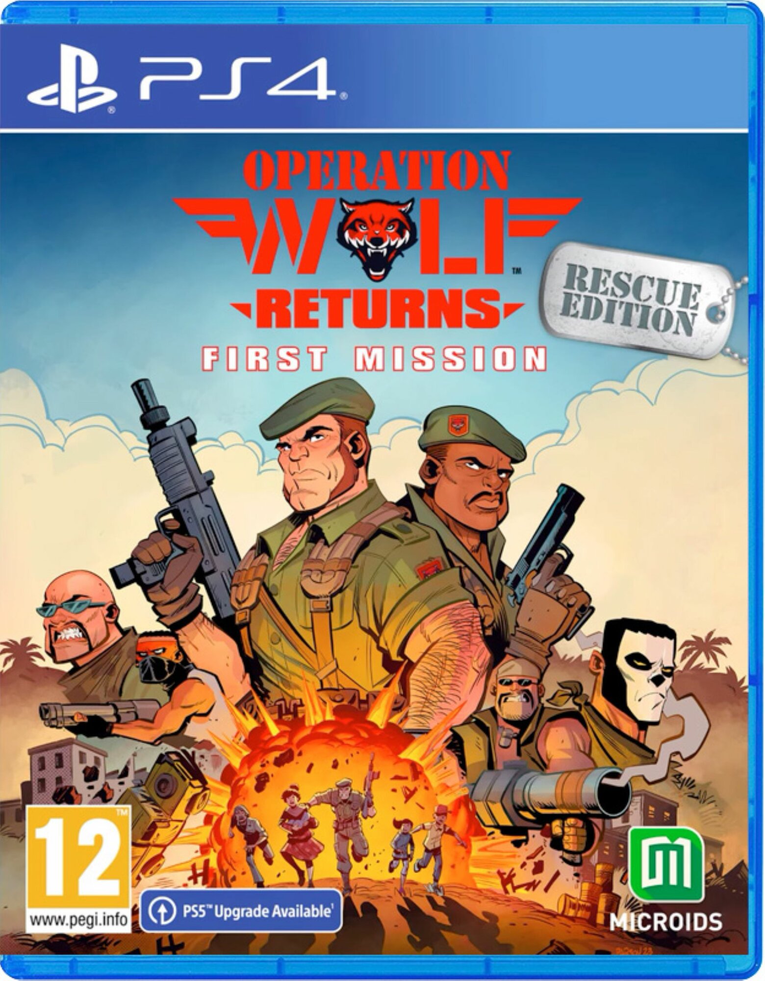 Operation Wolf Returns: First Mission ( Игра на диске ) (PS4)