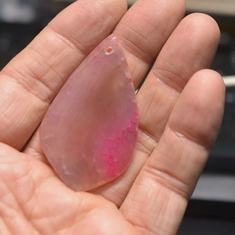 Кабошон лазурит FLTMRH 20-60 мм Розовый, 014