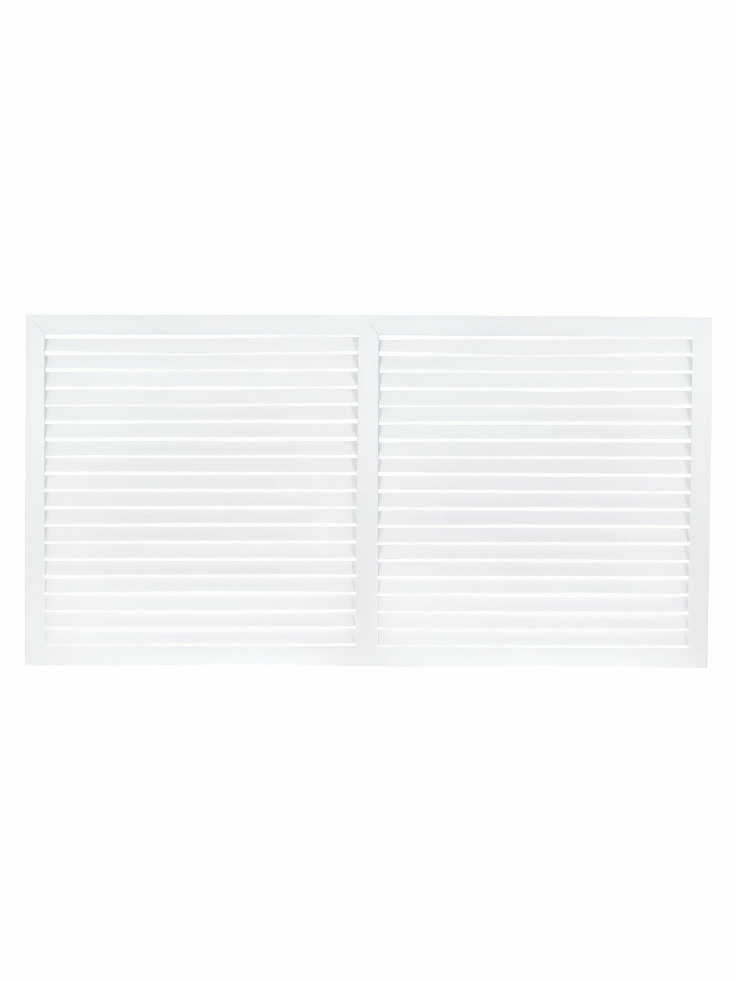 Экран для радиатора Viento ПВХ 1200х600 мм белый декоративная решетка на батарею отопления пластиковая панель