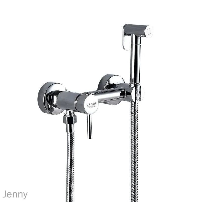 GROHE Гигиенический душ для ванны, для душа, для унитаза, для душевой кабины, для биде, латунь, хром — фото 1