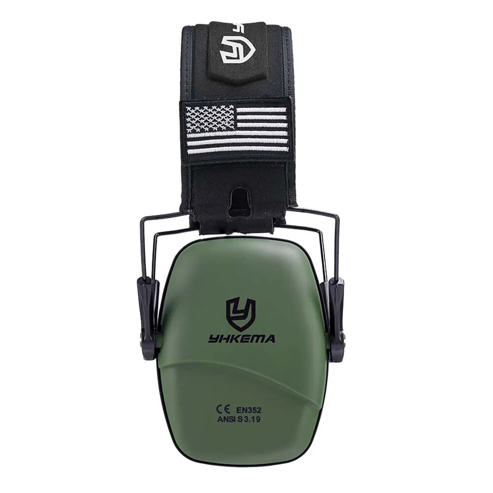 Защитные наушники YHKEMA Safety Shooting для защиты слуха, для тактической охоты, Шумоподавляющая звуконепроницаемая гарнитура