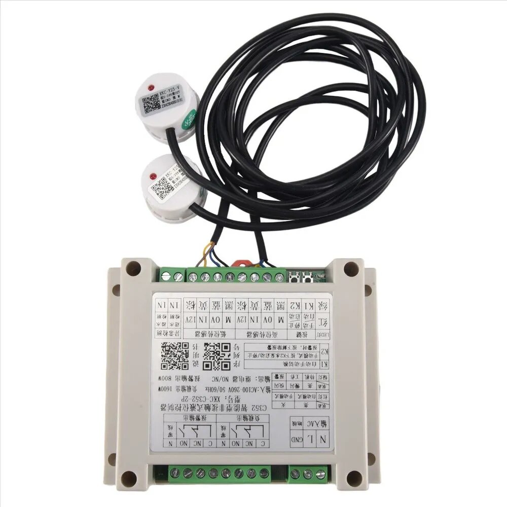 Бесконтактный датчик уровня жидкости, контроллер уровня воды, датчик уровня воды, переключатель резервуара для воды (XKC-C352-3P Ingress)