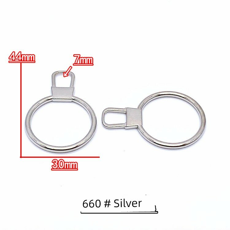 Металлическая молния, ожерелье, серьги, кулон, ювелирные изделия, тяга, одежда, украшение для багажа, обуви, слайдер,