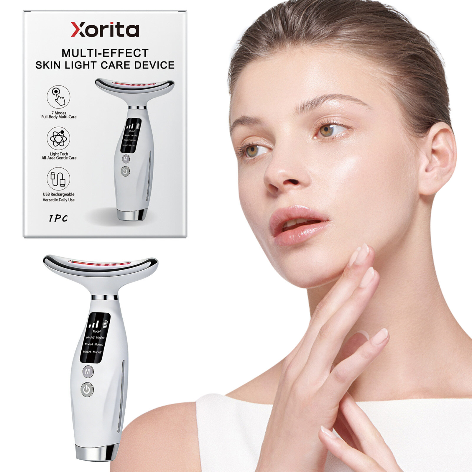 Устройство для ухода за лицом Портативный многофункциональный инструмент для ухода за кожей для дома и путешествий