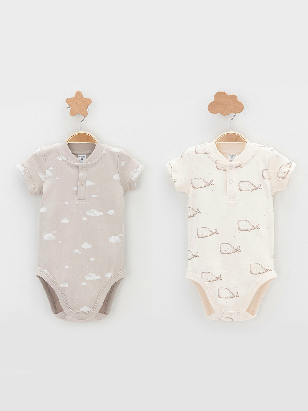 Боди хлопковые боди для мальчика, набор 2 шт, комплект из 2 шт.