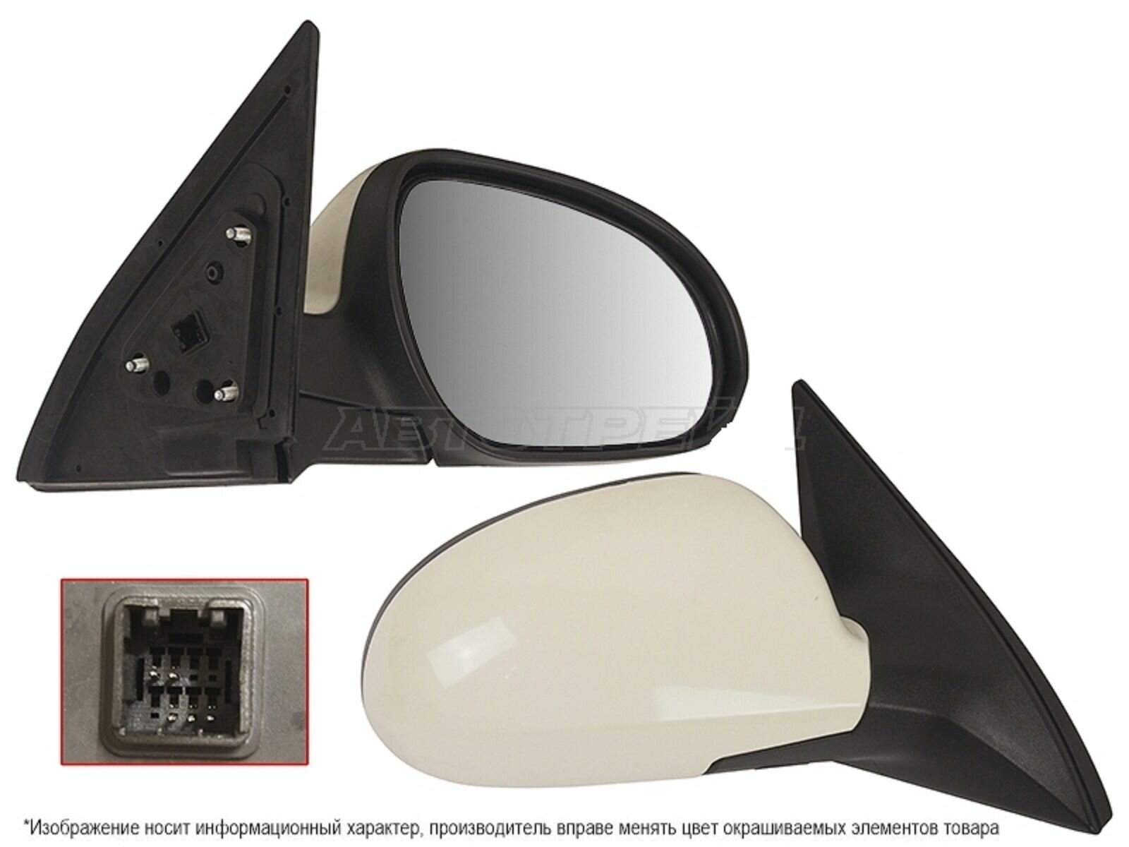 Зеркало Hyundai i30 07-12