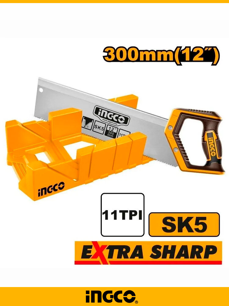 Пила со стуслом 300 мм, SK5, 11TPI SUPER INGCO HMBSB30062